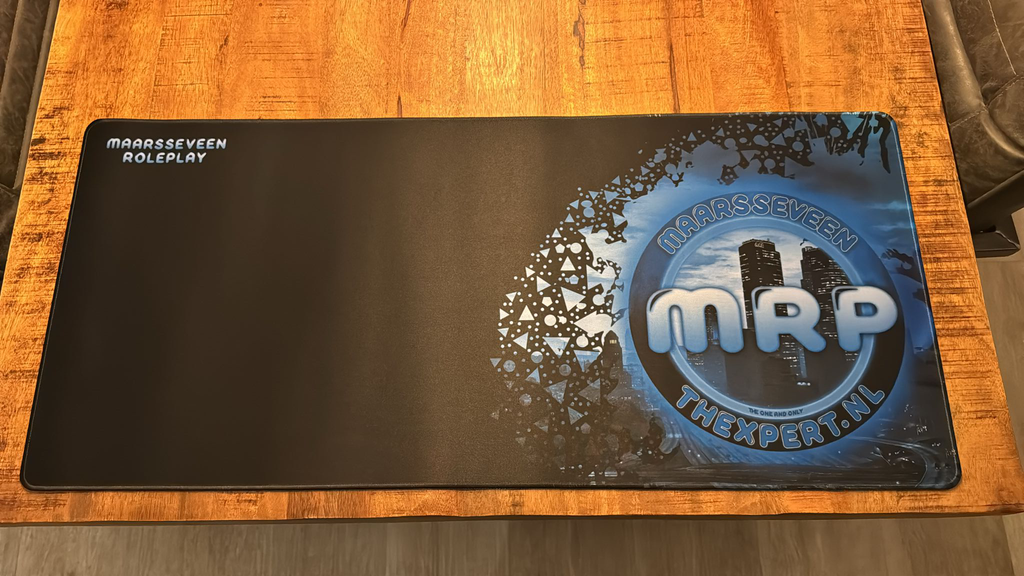 Maarsseveen Roleplay - Muismat (90x40) [LIMITED BLAUW]